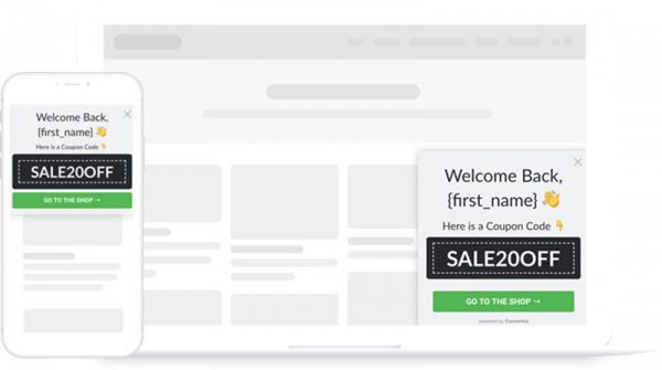 Account-Based Personal Offers - SolutionCard — Convertful