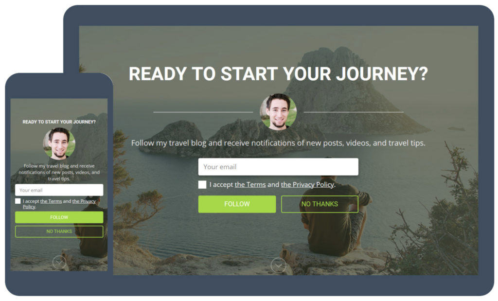 Welcome Message Examples or Your Website