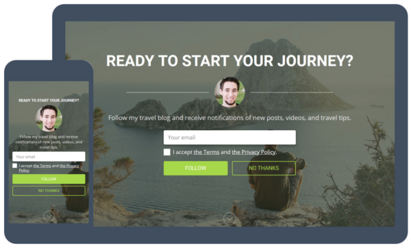 Welcome Message Examples or Your Website